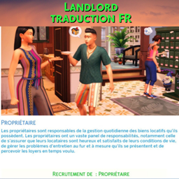 Mod Landlord par Kiara - Trad FR - The Sims 4 Translations - CurseForge