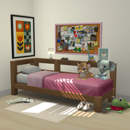 Shelves bed - The Sims 4 Build / Buy - CurseForge