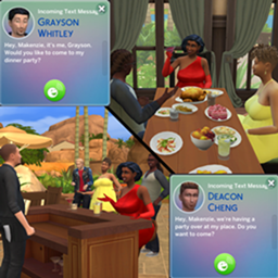 KAYLADOT NPC Party Invites / translation spanish by Monisims - The Sims ...