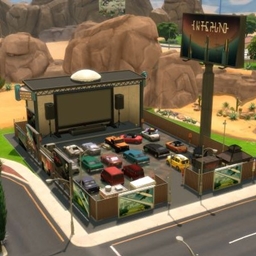 Drive in movie - The Sims 4 Rooms / Lots - CurseForge