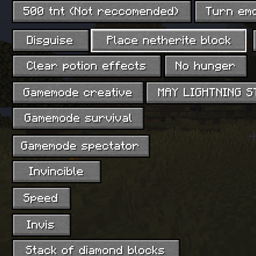MMOG's cheat menu - Minecraft Mods - CurseForge
