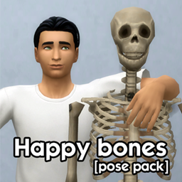 Happy Bones pose pack - Gallery - The Sims 4 Mods - CurseForge