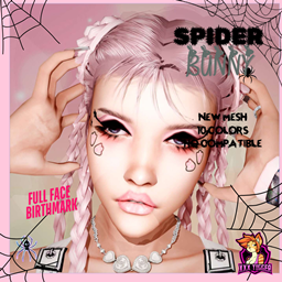 Spider Bunny-Full Face Make-up-Birthmarks - The Sims 4 Create a Sim ...