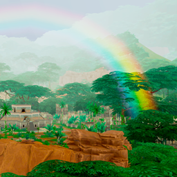 Jungle Rainbow - Loading Screen - Files - The Sims 4 Mods - CurseForge