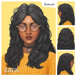Zara Hair V2 - The Sims 4 Create a Sim - CurseForge