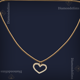 Heart necklace 97 by diamondssims - The Sims 4 Create a Sim - CurseForge