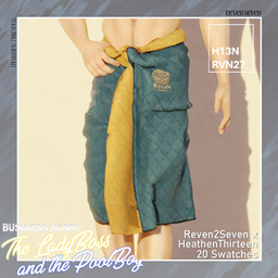 Men's Luxe Wrap Around Towel - The Sims 4 Create a Sim - CurseForge