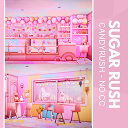 Sugar Rush - No CC - The Sims 4 Rooms / Lots - CurseForge