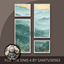 HQ Tranquil Landscape Collage Frame Painting #1 Sellable Samtuse963 - The Sims 4 Build / Buy ...