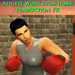 Mod Athlete Work from Home par NoelleBelleFleur - Trad FR - The Sims 4 ...