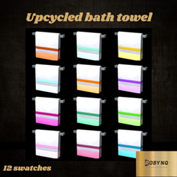 The upcycled unasuming bath towel - Base game compatible - Gallery ...