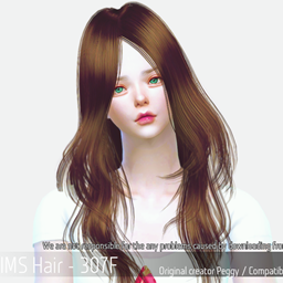 Korean Hairstyle 307 - The Sims 4 Create a Sim - CurseForge