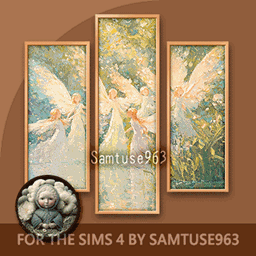 Abstract Fairy Triptych #1 Sellable Extra B Samtuse963 - Gallery - The Sims 4 Build / Buy ...