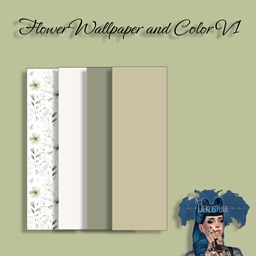 Flower Wallpaper and Color V1 - Files - The Sims 4 Build / Buy - CurseForge