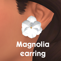 Magnolia earring - The Sims 4 Create a Sim - CurseForge