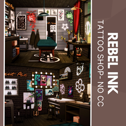 Rebel Ink - No CC - The Sims 4 Rooms / Lots - CurseForge