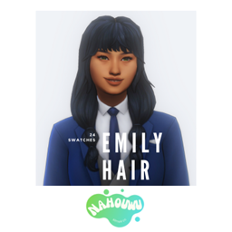 emily hair cc - The Sims 4 Create a Sim - CurseForge