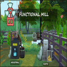 icemunmun FUNCTIONAL MILL / translation spanish by Monisims - The Sims ...