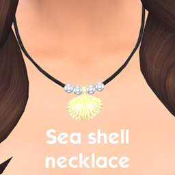 Sea shell necklace - Gallery - The Sims 4 Create a Sim - CurseForge