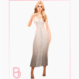 Woman Dress - Hannah - Version 2 - The Sims 4 Create a Sim - CurseForge