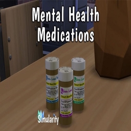 Mental Health Medications por Simularity / Translated to Spanish by dokimtz - The Sims 4 ...
