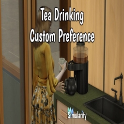 Tea Drinking Custom Preference por Simularity / Translated to Spanish by dokimtz - The Sims 4 ...