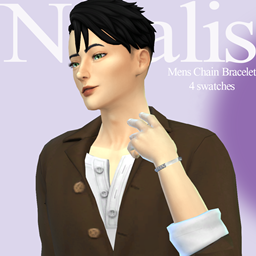 Mens Chain Bracelet N01ⁿᵃᵗᵃˡⁱˢ - The Sims 4 Create a Sim - CurseForge