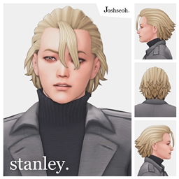 Stanley Hair [JOSH JO_SE_OH] - The Sims 4 Create a Sim - CurseForge