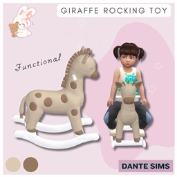 Giraffe rocking toy - The Sims 4 Build / Buy - CurseForge
