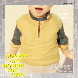 Infant's Rolled Up Quarter Zip Slim Fit Hoodie - Files - The Sims 4 ...