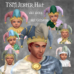 TSM Jester Hat for all the family - The Sims 4 Create a Sim - CurseForge