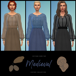 Medieval Cottage Core long sleeved Viking Styled Shirt - History ...