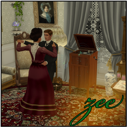 "Her Mistress' Voice" - Animated Gramophone - The Sims 4 Build / Buy ...