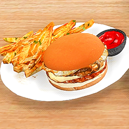 Apple Restaurant Food Set: Mushroom Swiss Burger - The Sims 4 Mods ...