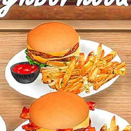 Apple Restaurant Food Set: Neighborhood Burger - The Sims 4 Mods ...