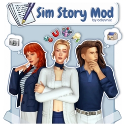 📖 Sim Story — Biographies and Details Generator by Oduvnix‑TS4 — Spanish Translation ES - The ...