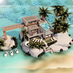 Sulani Floating Mansion - The Sims 4 Rooms / Lots - CurseForge