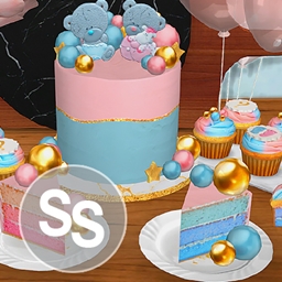 Cakes and cupcakes for the Gender Party - Comments - The Sims 4 Mods ...
