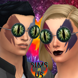 Dragon Eyes Sun Glasses, AM and AF - The Sims 4 Create a Sim - CurseForge