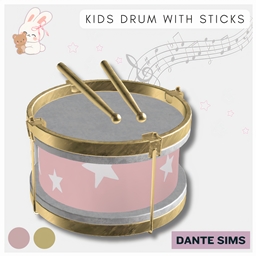 Kids drum with sticks - The Sims 4 Build / Buy - CurseForge
