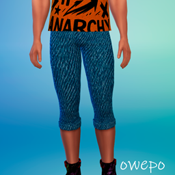 Pirate Vibe Capri Jeans – Rebel Style for Your Sims 🏴‍☠️👖 - Files - The ...