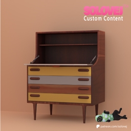 Retro table - The Sims 4 Build / Buy - CurseForge