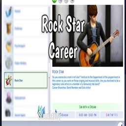 Simularity Rock Star Career / translation spanish by Monisims - The Sims 4 Translations - CurseForge