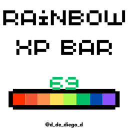RAINBOW BAR XP - Files - Minecraft Bedrock Texture Packs - CurseForge