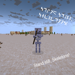 Stand Still! Skeleton! - Minecraft Data Packs - CurseForge