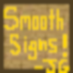 Smooth Signs +Borders - Minecraft Resource Packs - CurseForge