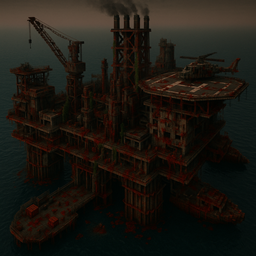 oil rig - Minecraft Worlds - CurseForge