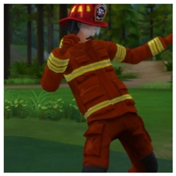 Firefighter career (sims 3 remake)by kiarasims4mods Spanish translation ...