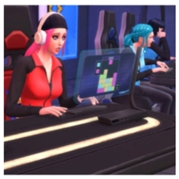 Video game developer career by kiarasims4mods Spanish translation ...