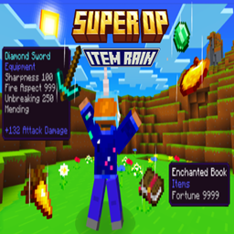 OP Item Rain - Minecraft Bedrock Addons - CurseForge